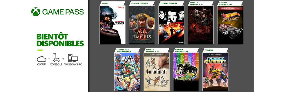 [MAJ] Vos Game Pass Temps de janvier 2023 - Xbox, Xbox Game Pass, Vos ...
