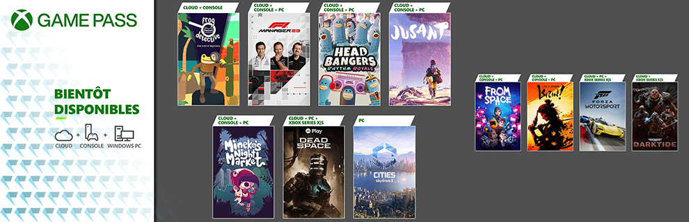 [MAJ] Vos Game Pass temps d'octobre 2023 - PC, Xbox, Xbox Game Pass ...