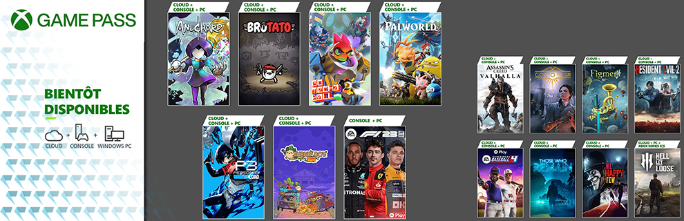 [MAJ] Vos Game Pass temps de janvier 2024 - PC, Xbox, Xbox Game Pass ...