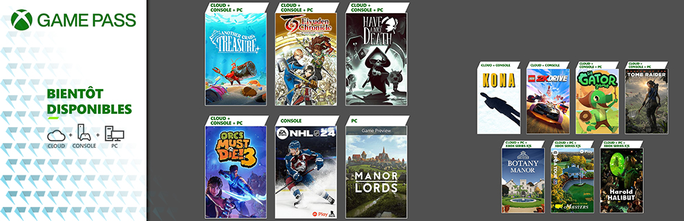[MAJ] Vos Game Pass temps d'avril 2024 - PC, Xbox, Xbox Game Pass, Vos ...