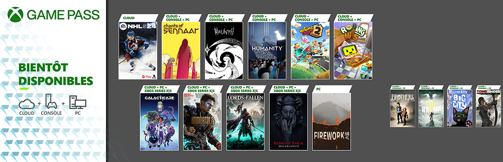 [MAJ] Vos Game Pass temps de mai 2024 - PC, Xbox, Xbox Game Pass, Vos ...